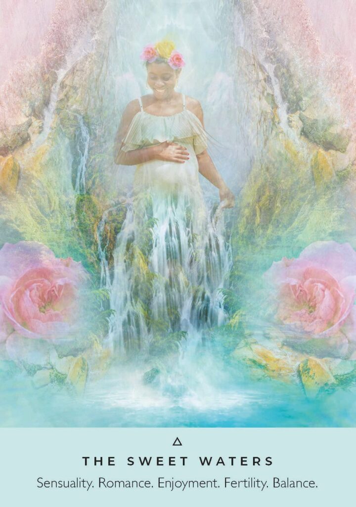 The Healing Waters Oracle cards - Earth Design